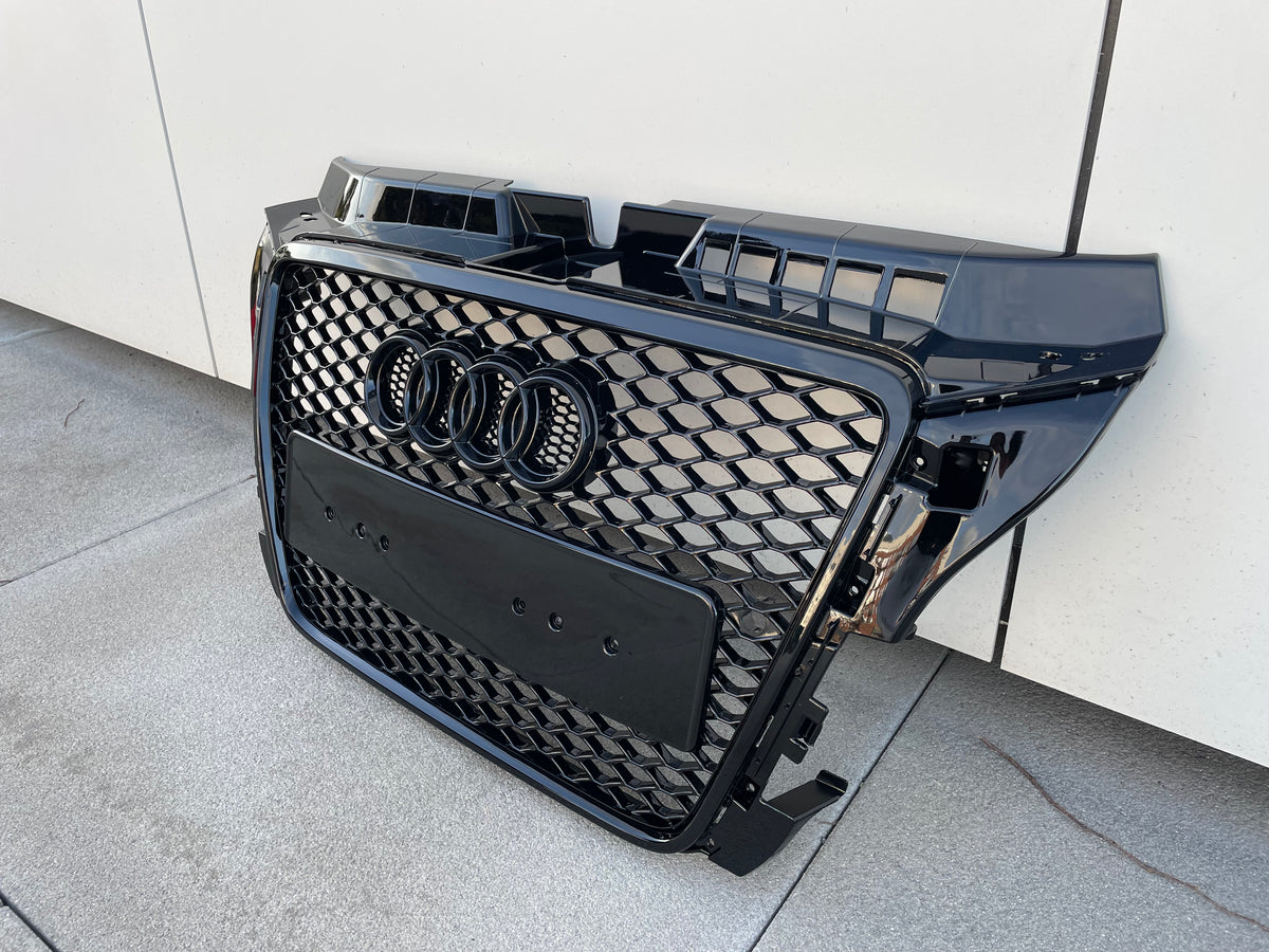 Calandre style RS3 full black Audi A3 S3 8P Facelift 08-12 – Carsmatic - Accessoires